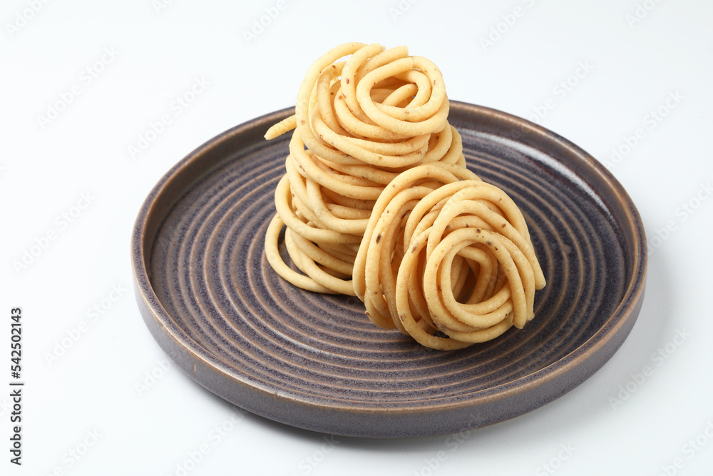 Murukku is a savoury snack popular in south India and Sri Lanka ...