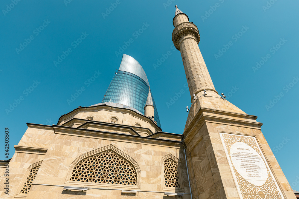 Baku Flame Towers is the tallest skyscraper in Baku, Azerbaijan ...