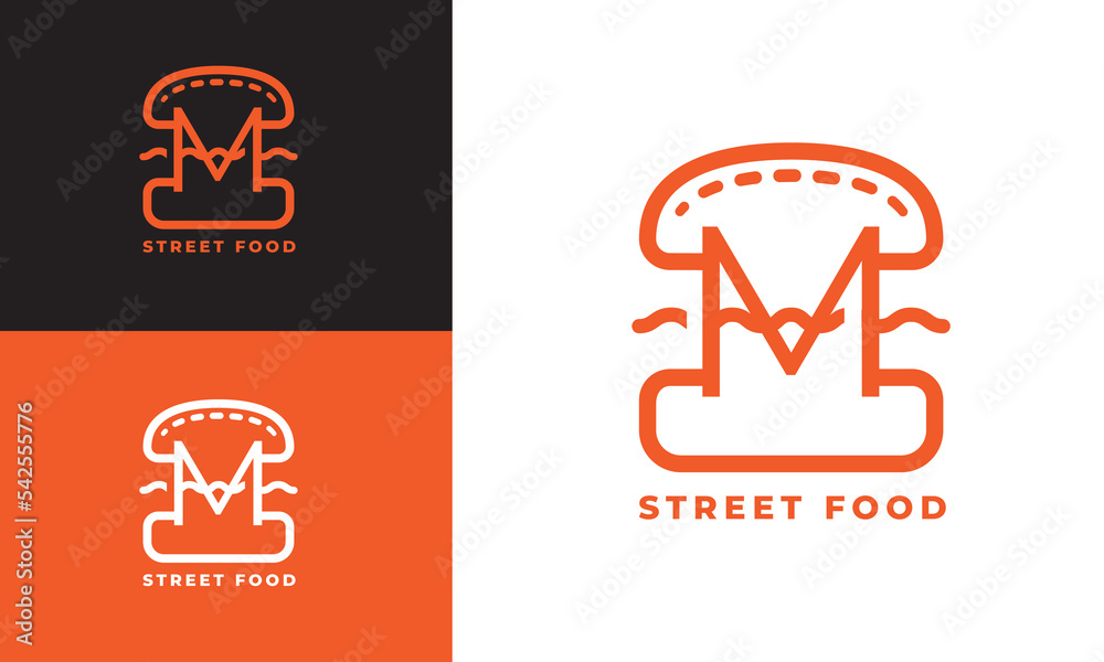 Vector business letter M logo design vector Template for colored letter ...