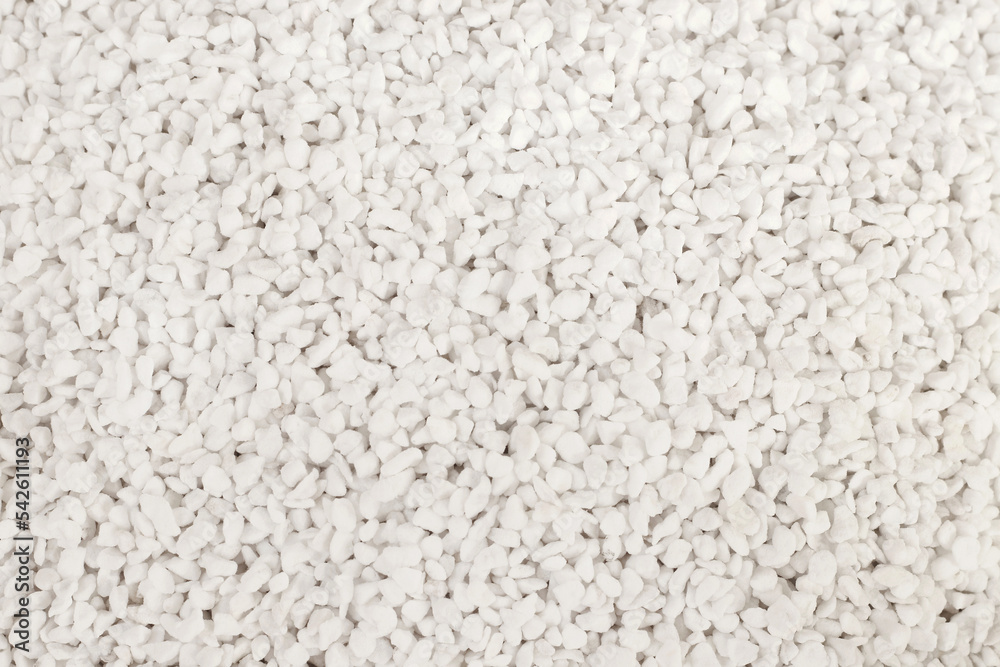 White perlite texture background, material retention water for potting ...
