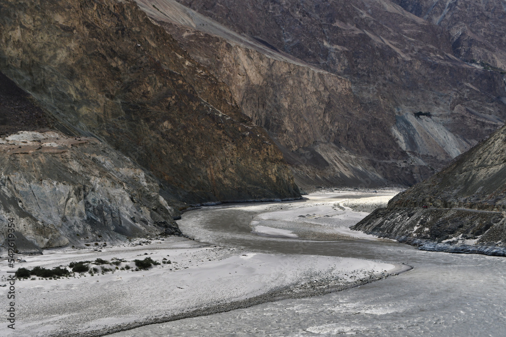 Hunder to Tyakshi, Nubra Valley, Ladakh (India) Also known as Takshi is ...