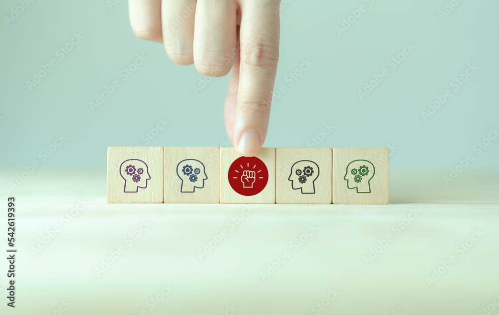 Culture of empowerment concept. Winning, success and life goals. Ways ...