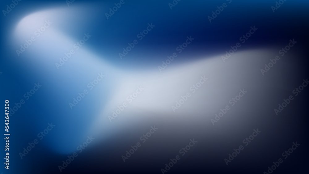 Vetor de Abstract 3D dark blue and black background with fluid gradient ...