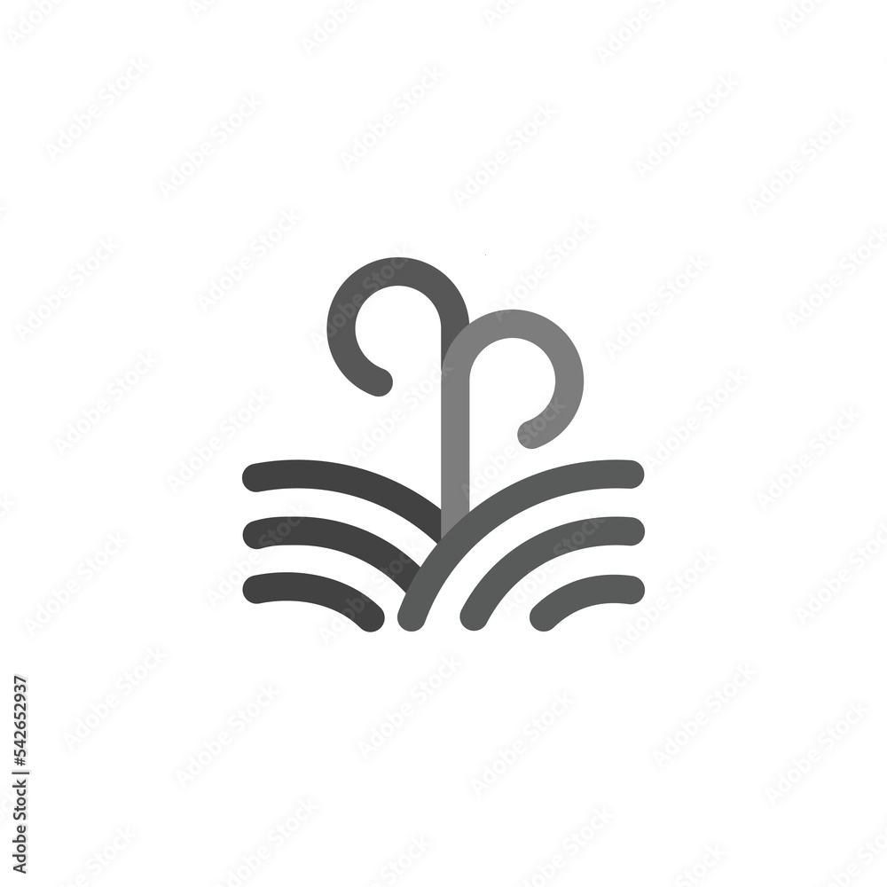 Young plant. Young seedling grow from fertile soil abstract ...