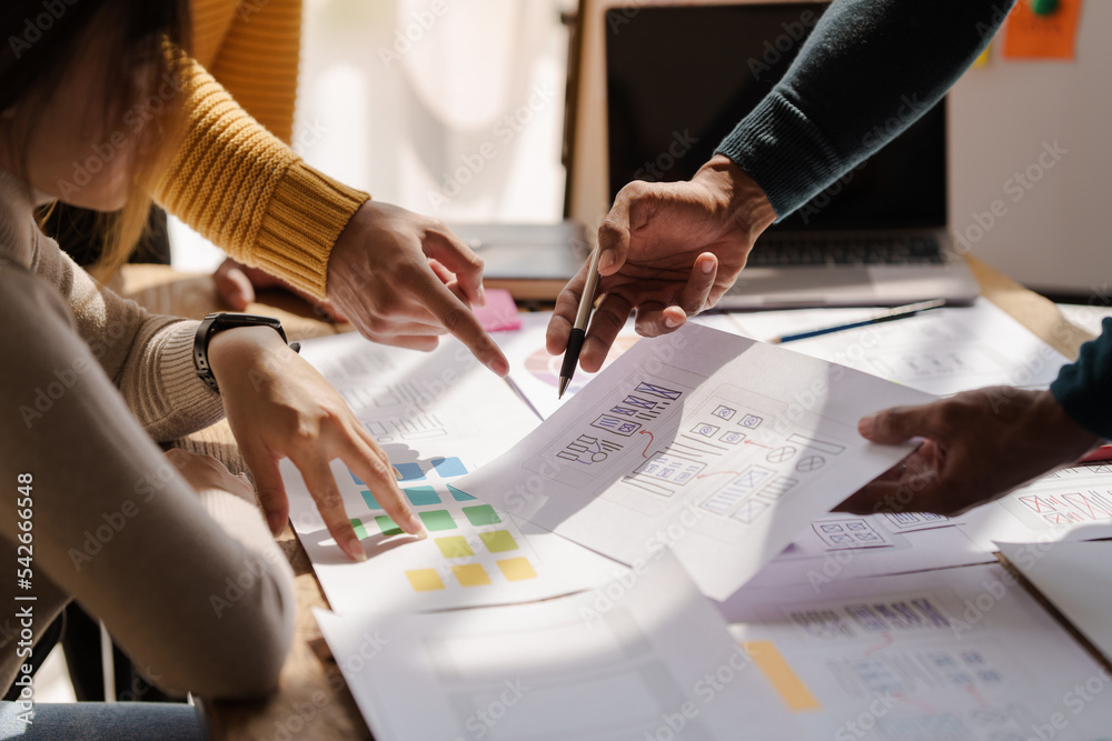 A UX design team is a confluence of user research, UX, UI design with ...