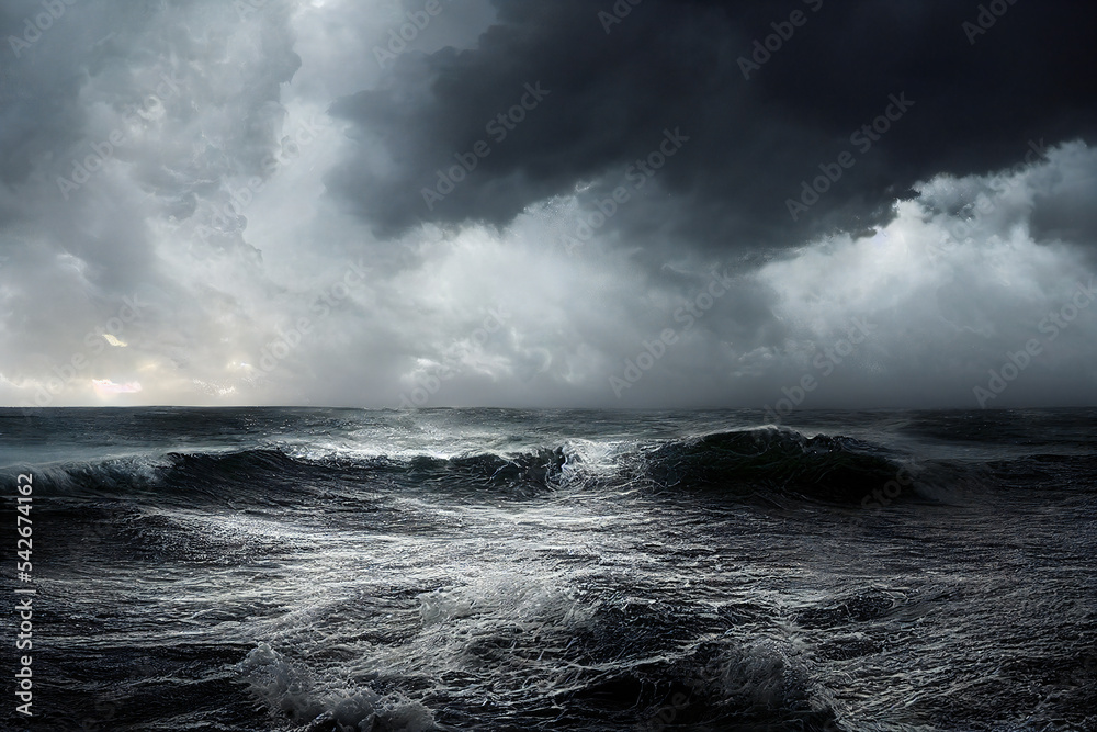 Severe Weather At Sea