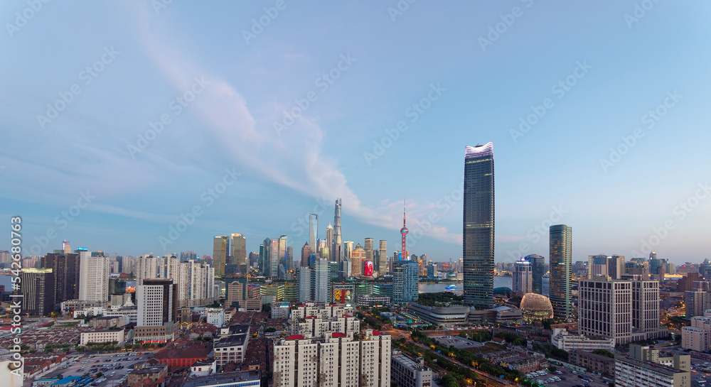 modern skyscrapers, Shanghai tower, jin mao tower, oriental pearl TV ...