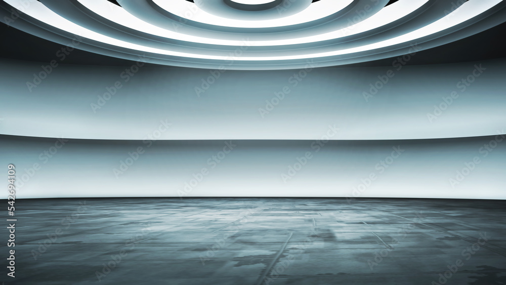 Modern virtual studio background stage. Ideal for construction live ...