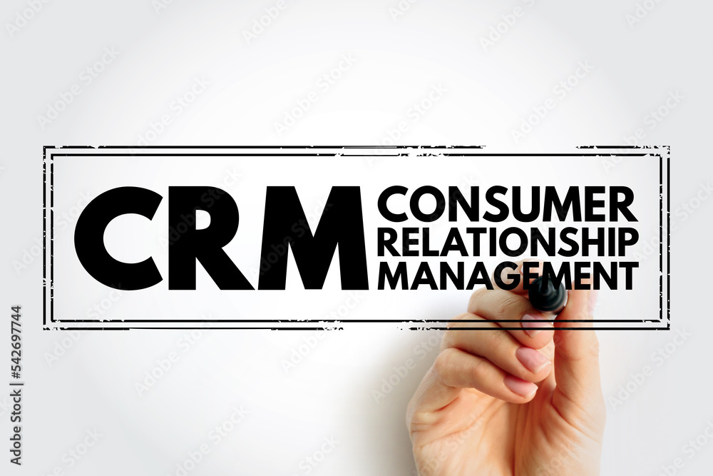 CRM Consumer Relationship Management - combination of practices ...