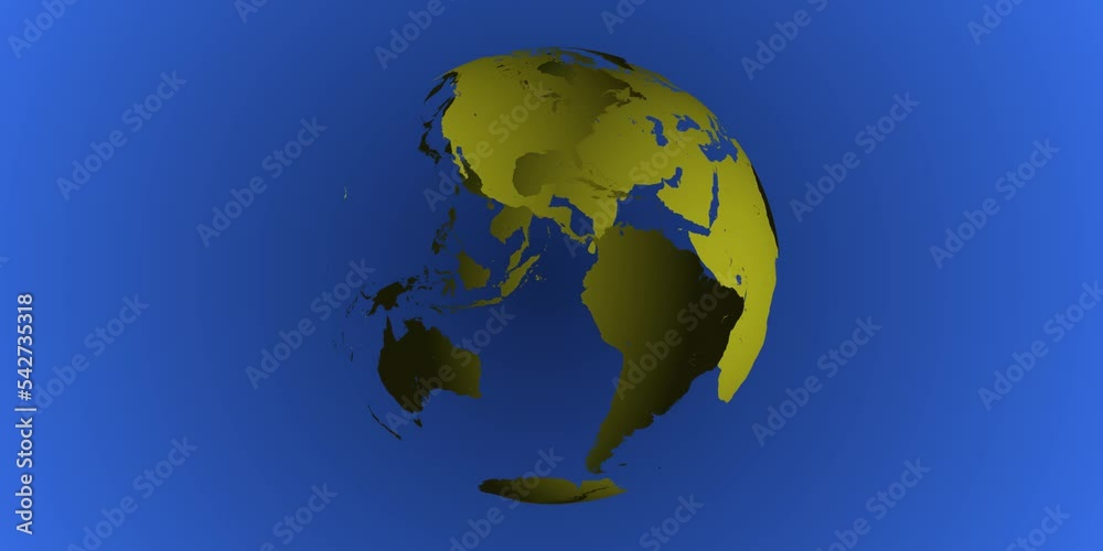 3d earth animation Digital earth map animated . Animated earth globe ...