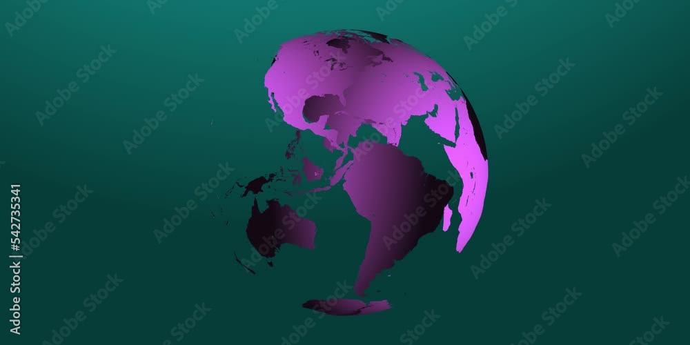 3d earth animation Digital earth map animated . Animated earth globe ...