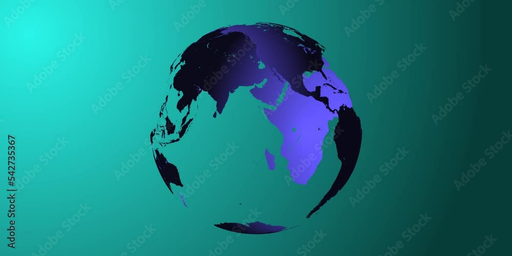 3d Earth Animation Digital Earth Map Animated Animated Earth Globe Spinning News Background