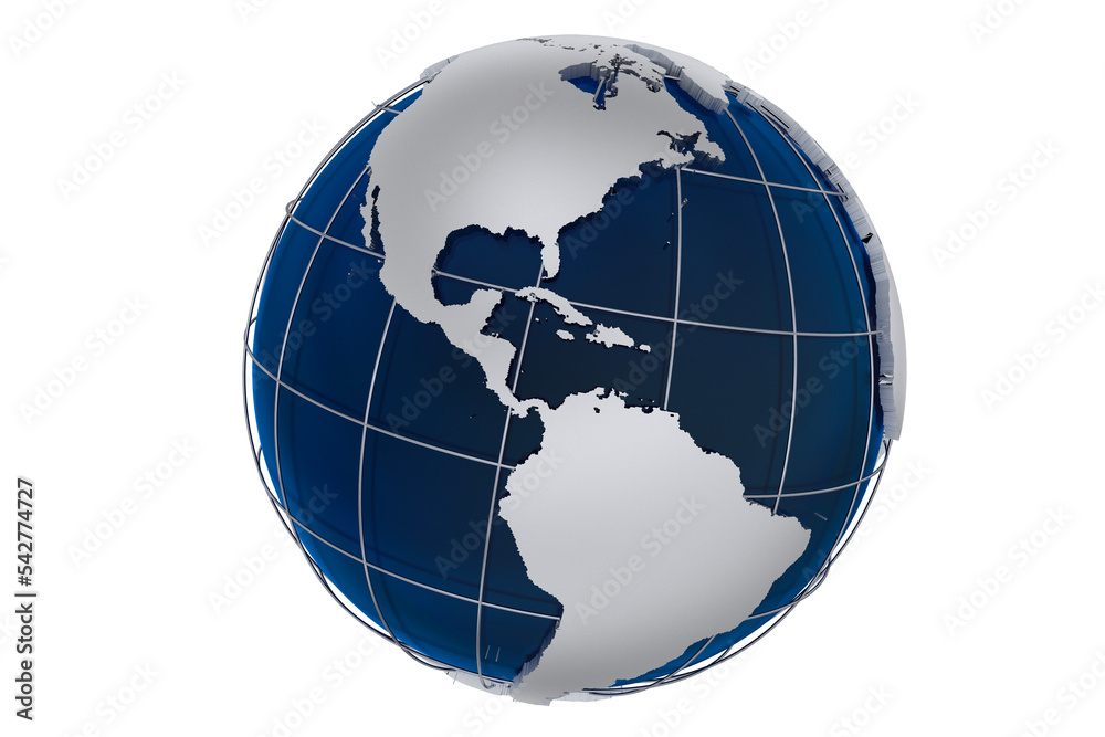 Globe Model PNG Stock Illustration | Adobe Stock