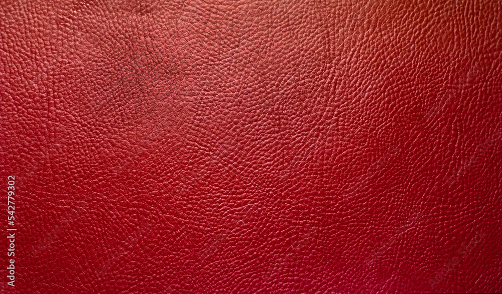 Red leather texture background.Burgundy leather fabric. The texture is ...