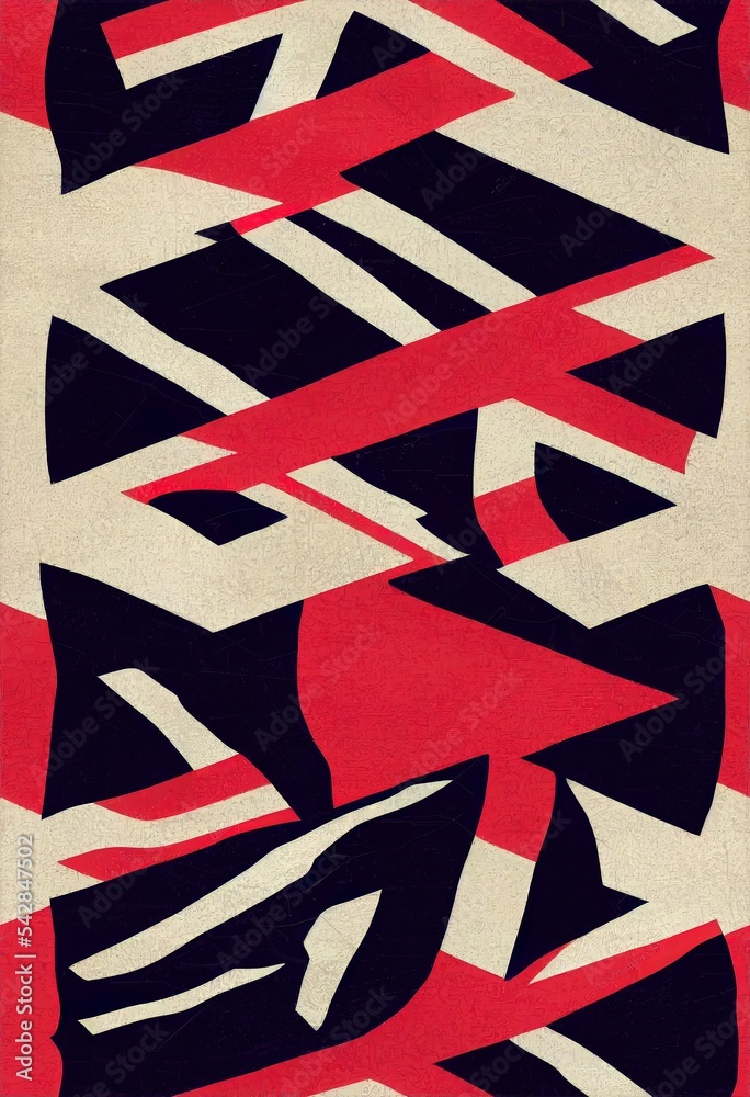 2d illustrated seamless pattern on UK and London theme with ...
