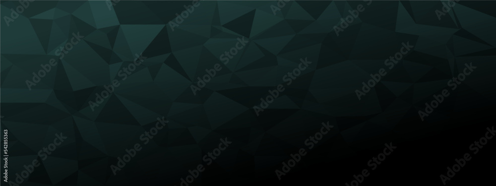 low poly abstract background. dark natural colors chaotic triangles of ...