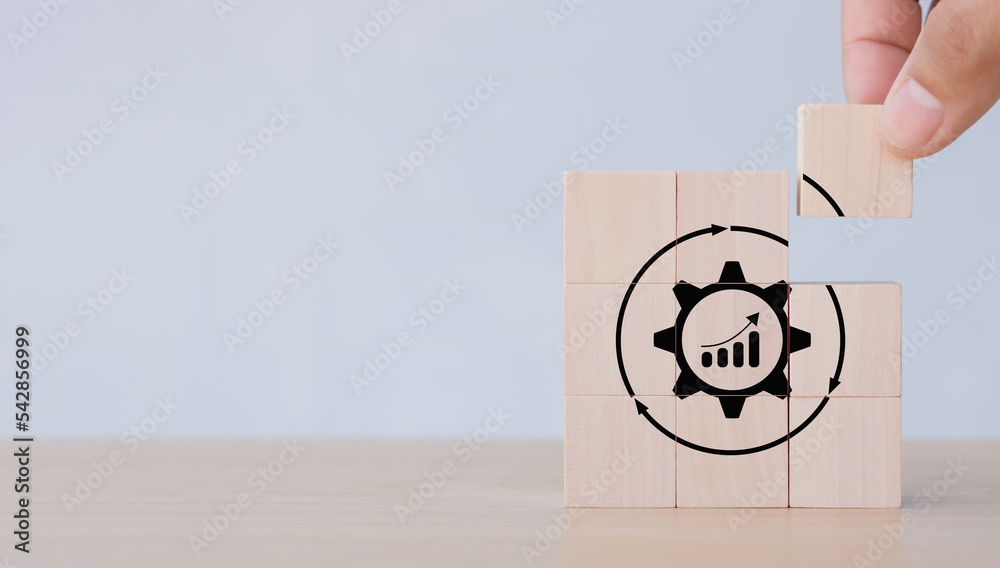 Business continuous improvement concept. Solving problems, improving ... Business continuous improvement concept. Solving problems, improving ...