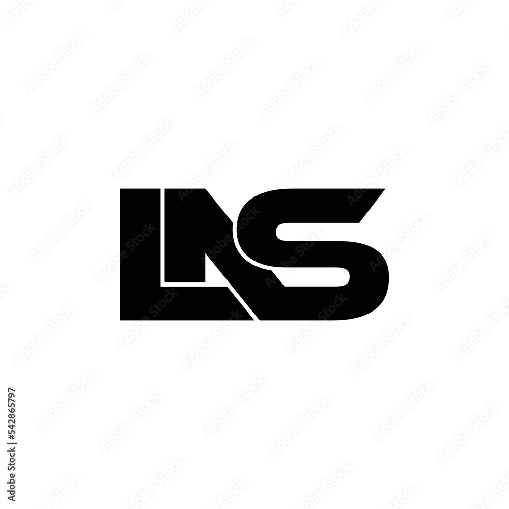 LAS letter monogram logo design vector Stock Vector | Adobe Stock
