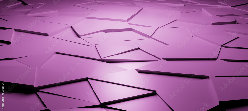 Polygons tiles background, pink polygonal abstract wallpaper with ...