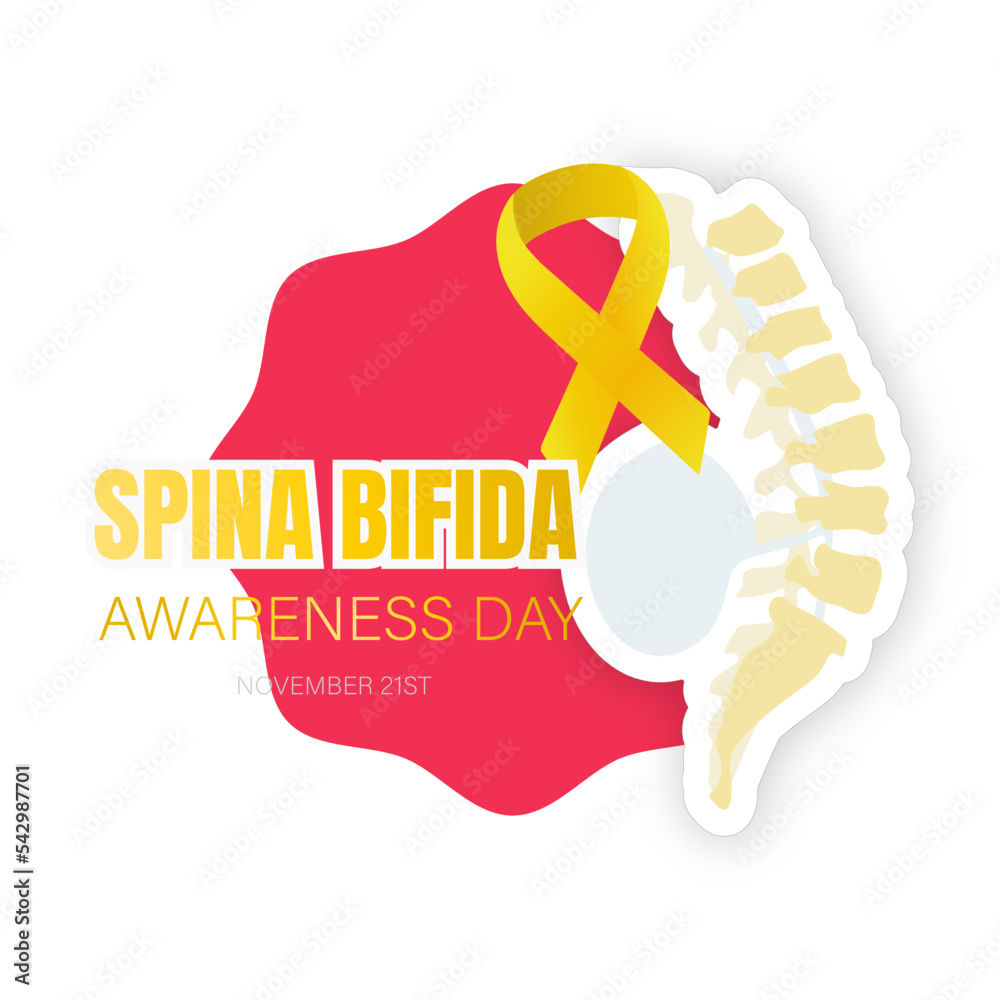 Vectorial Illustration About Spina Bifida Sensitization International