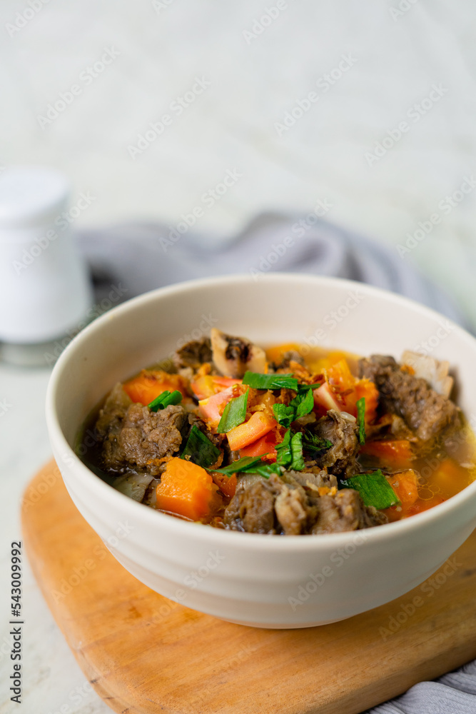 Foto de Grilled Rip Soup - Iga (beef ribs) are gaining popularity in ...