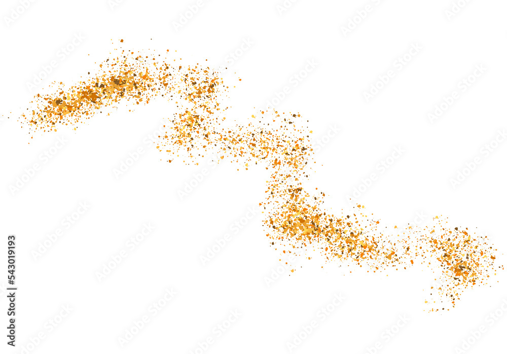 The texture of golden sand on a transparent background. PNG ...