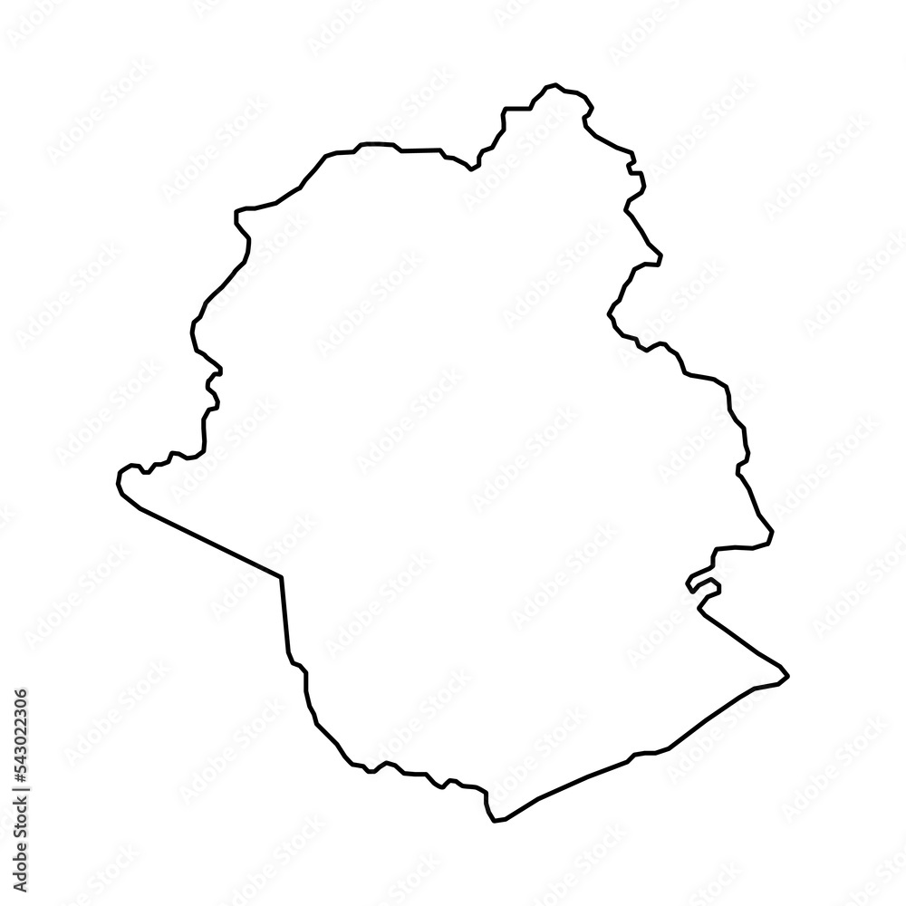 Brussels Province map, Provinces of Belgium. Vector illustration. Stock ...