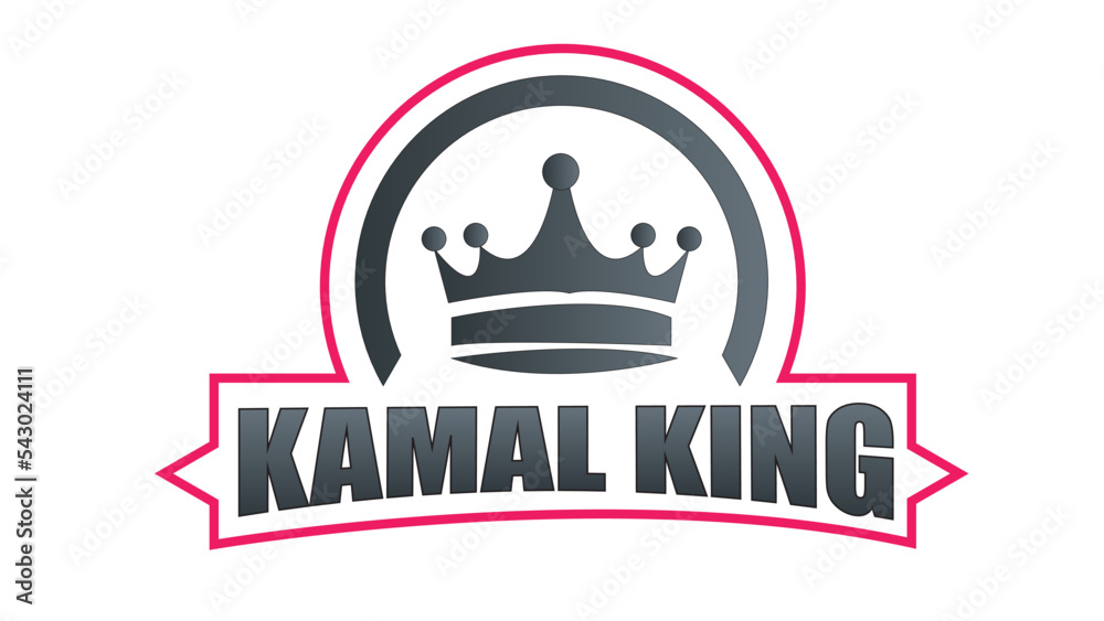 Mascot king and crown logo design gaming logo in adobe illustrator ...