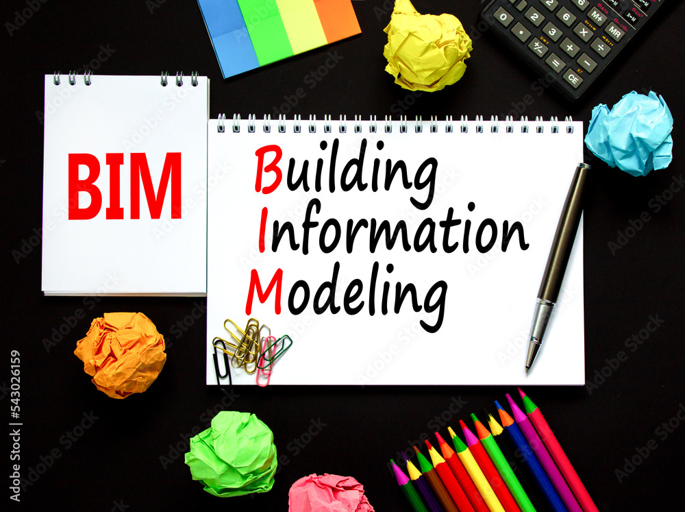 BIM building information modeling symbol. Concept words BIM building ... BIM building information modeling symbol. Concept words BIM building ...