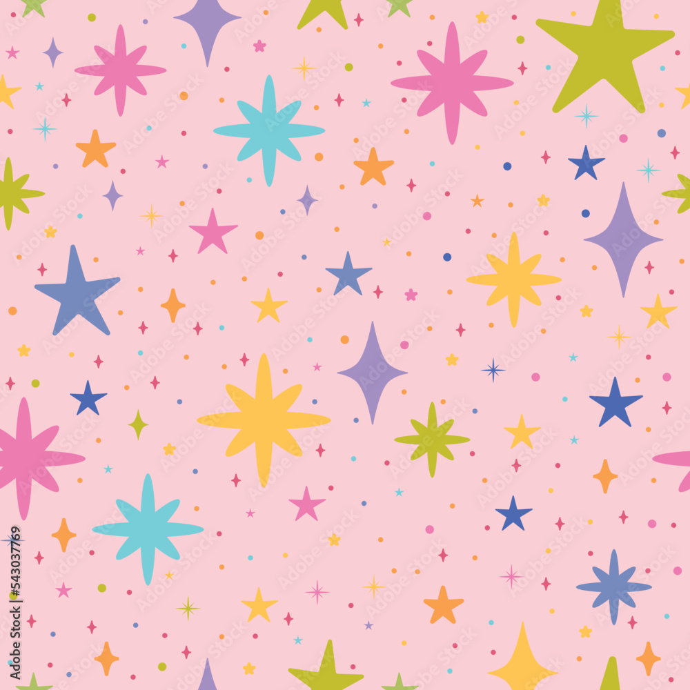 Space Stars, Star Pattern, Repeat Star Pattern, Star Background, Star ...