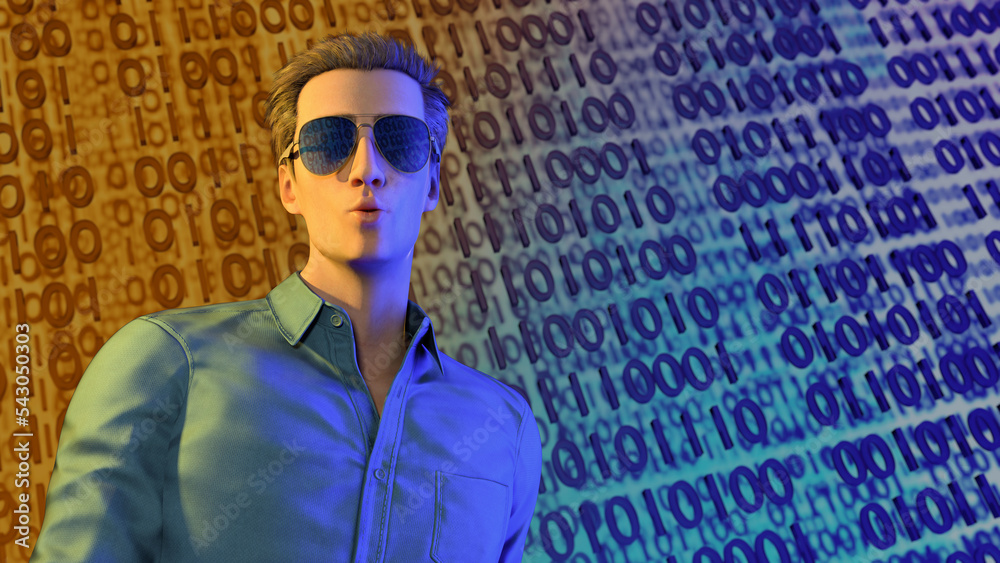 Hacker Cyber Security Transaction Binary Algorithm Cryptography