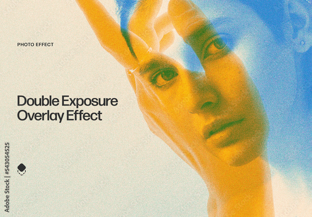 Double Exposure Overlay Effect Mockup Stock Template | Adobe Stock