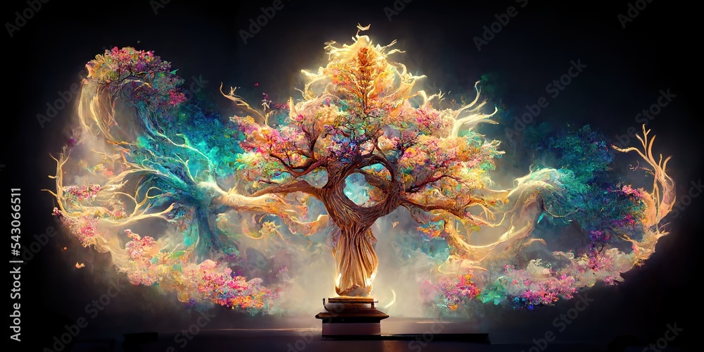 Yggdrasil from norse mythology known for being the tree of life ...