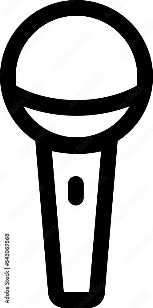 Microphone icon in png. Mic symbol in png. Music sign. Microphone on ...