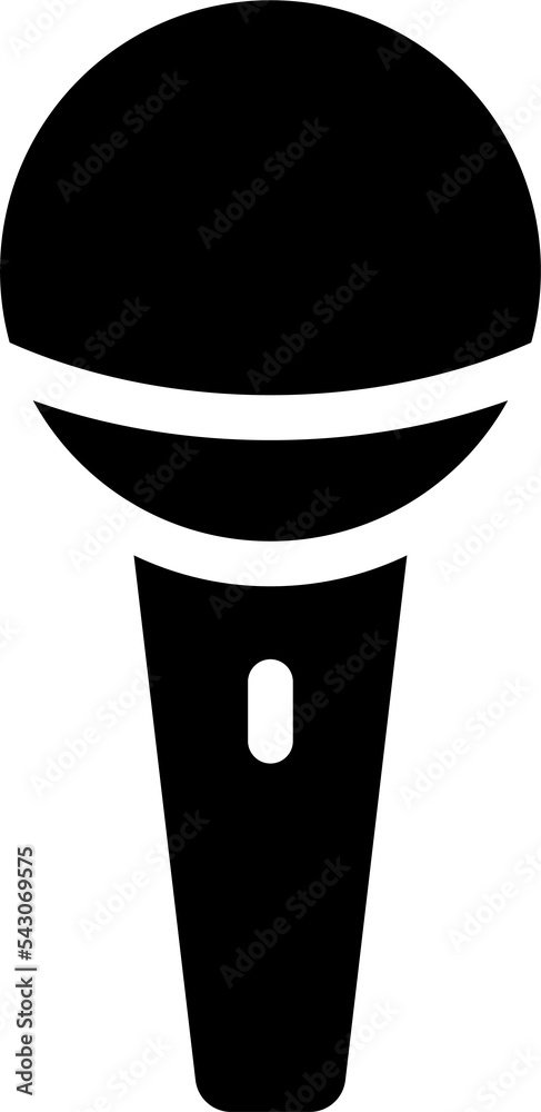 Microphone icon in png. Mic symbol in png. Music sign. Microphone on ...