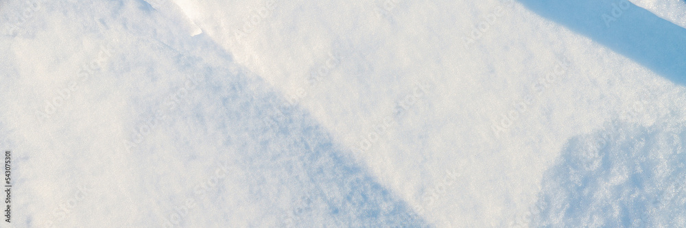 Beautiful winter background with snowy ground. Natural snow texture ...