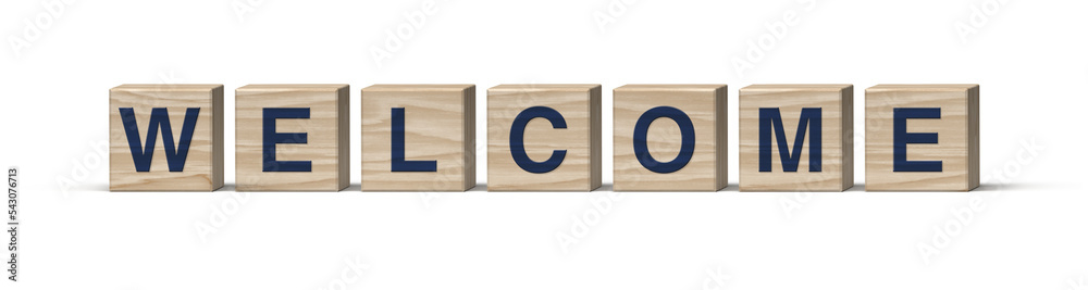 Welcome font from wooden cube graphic as transparent png ภาพถ่ายสต็อก ...