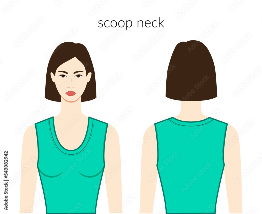 Scoop neckline knits, sweaters clothes character beautiful lady in top ...
