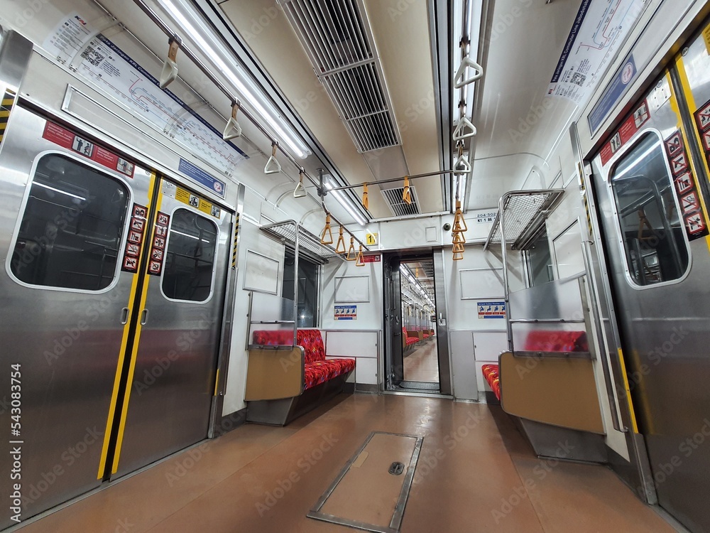 Foto de Jakarta, Indonesia in October 2022. Situation of an empty ...