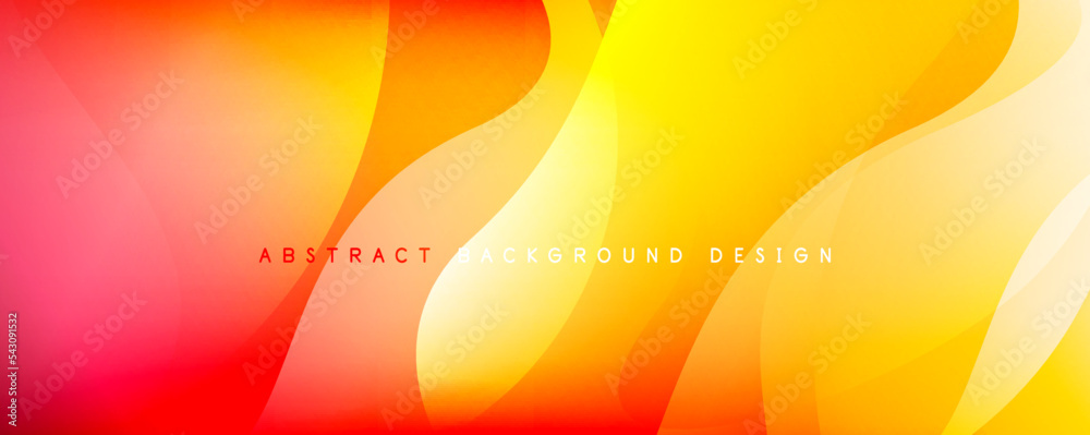 Dynamic trendy simple fluid color gradient abstract background with ...