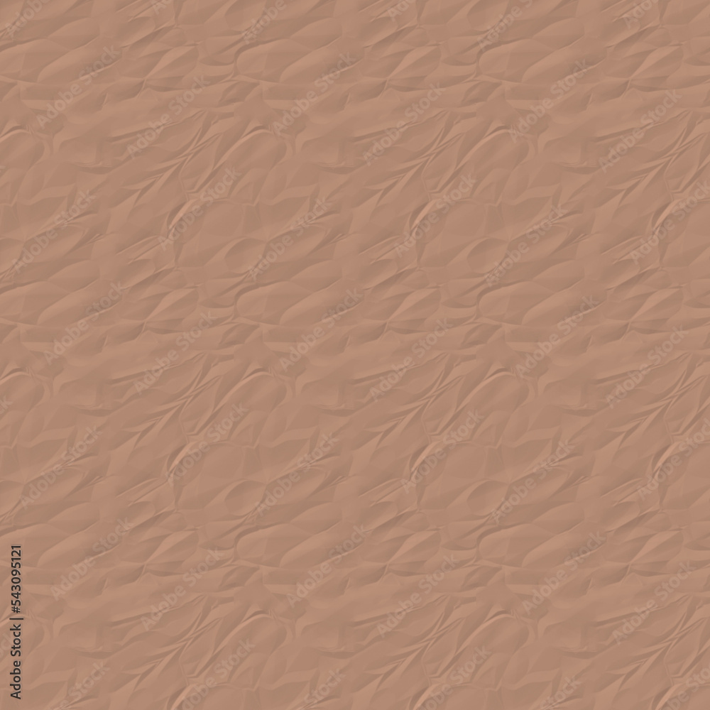 Brown Wrinkled Paper Texture Background, Crumpled Paper Stock ...