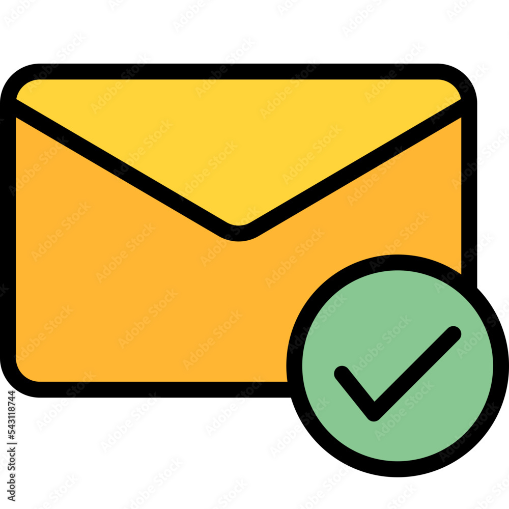 complete email communication management icon Stock Vector | Adobe Stock