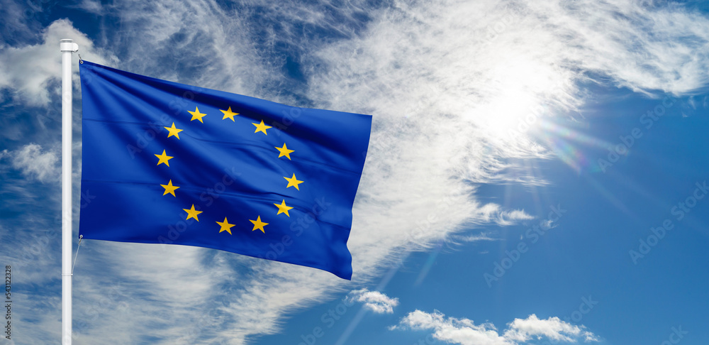 The Flag of Europe or European Flag consists of twelve golden stars ...