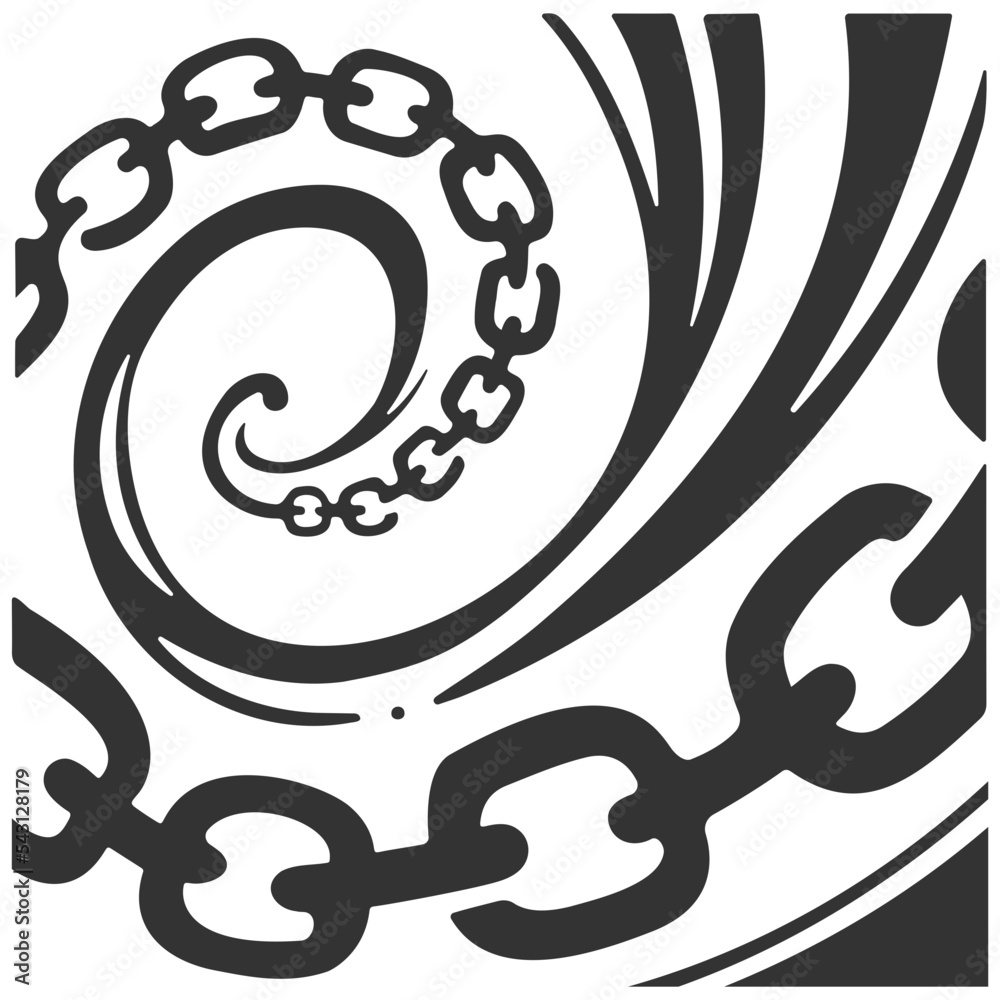 Chain Skill Stock Vector | Adobe Stock