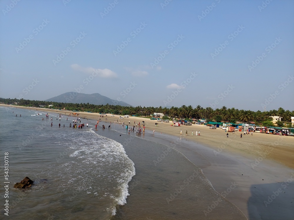 Shri Murdeshwara Beach near Murudeshwar temple. Stock Photo | Adobe Stock