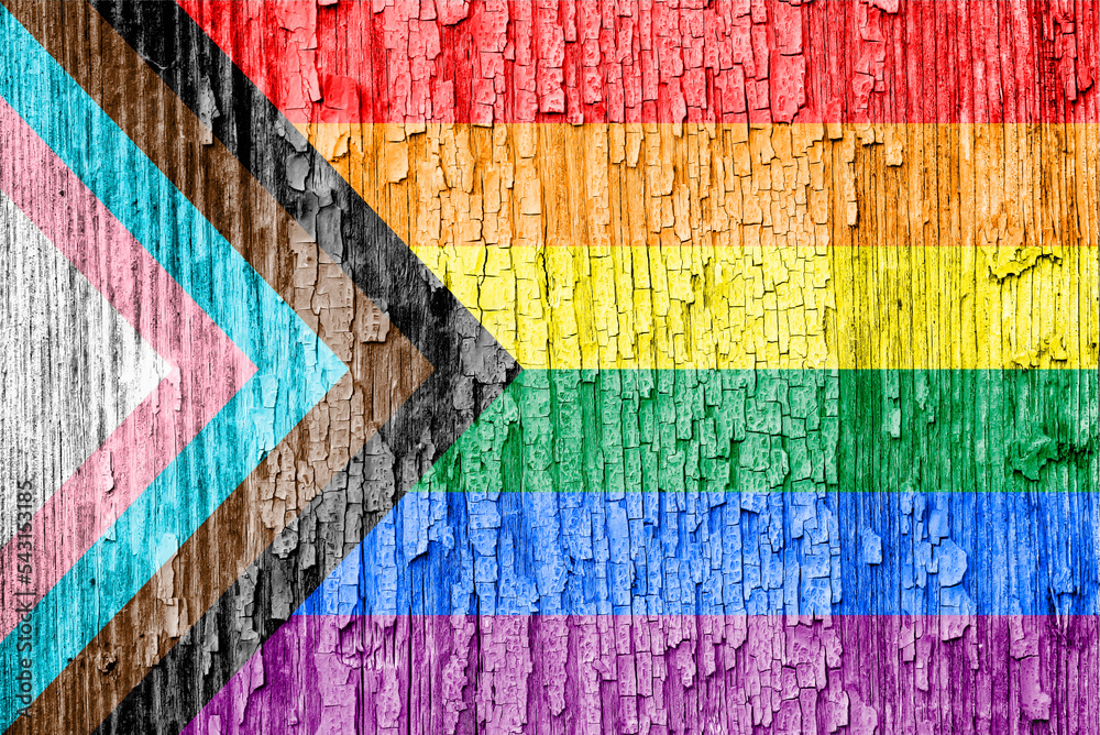 the New Pride Flags PROGRESS PRIDE FLAG LGBTQ+ rainbow flag Quasar ...