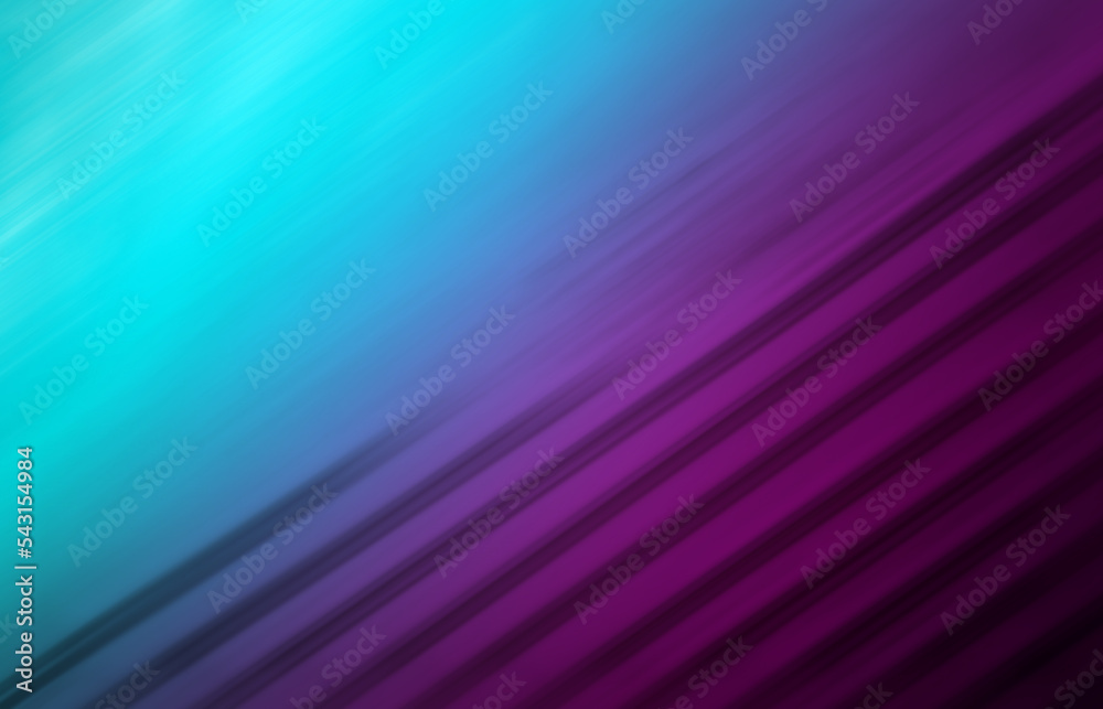 Abstract blurred blue and pink line texture. Turquoise blur water ...