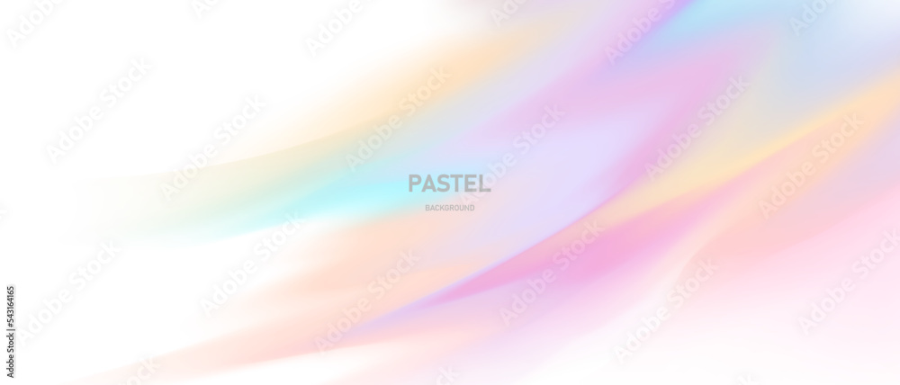 Abstract pastel color background design soft template vector ...