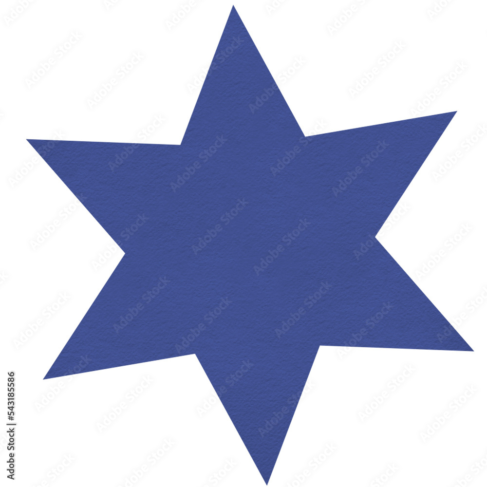 Navy Blue Textured Star Shape Stock Illustration | Adobe Stock