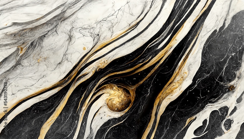 Luxurious golden black marble texture. Marble ink from exquisite ...